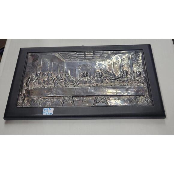 Art | Stunning Last Supper Silver Relief Plaque 999 Pure Silver | Poshmark